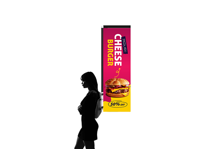 Rectangular Walking Backpack Flag - Eastern-Signs